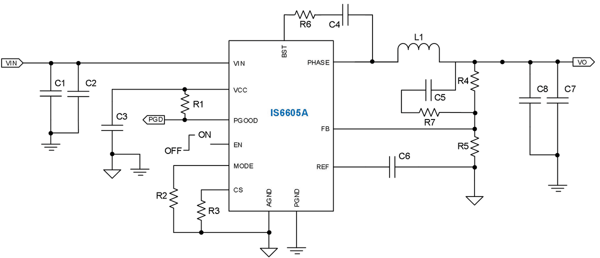 IS6605A - Switching Regulator | Innovision Semiconductor
